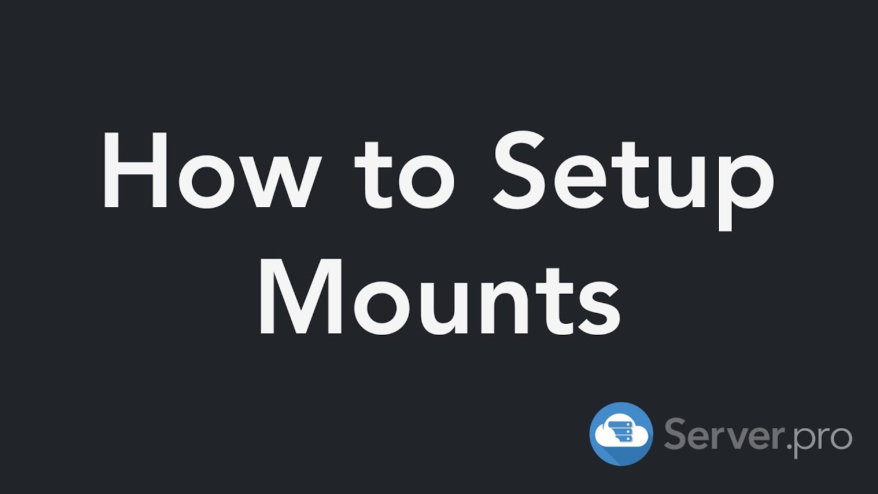 How to Setup the Mounts Plugin - Minecraft Java