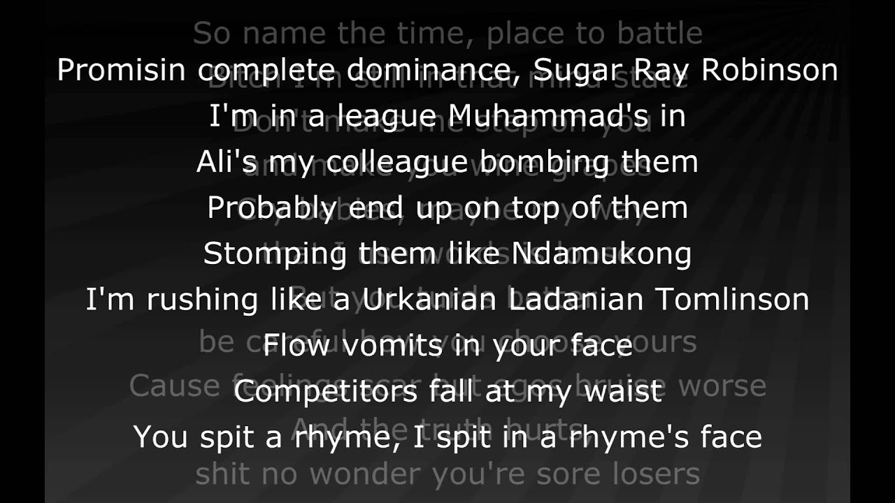 Eminem - Groundhog Day (lyrics)