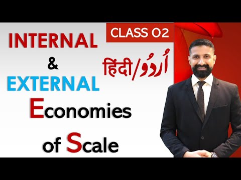 INTERNAL & EXTRENAL Economies of Scale URU / HINDI Lecture