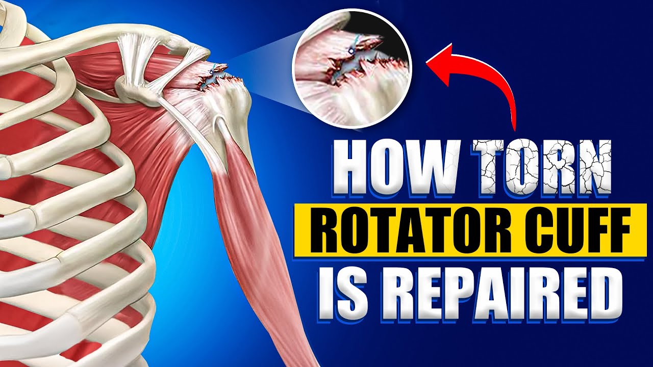 How a Torn Rotator Cuff is Repaired (Medical Animation)