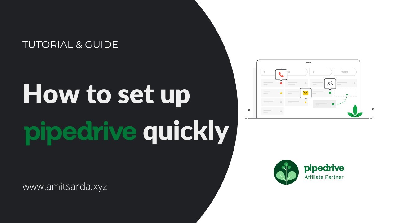 Quick Setup Guide for a new Pipedrive Account in 2025 | Pipedrive Account Setup Tutorial