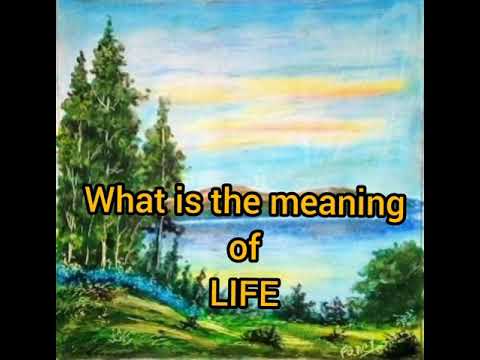 Meaning of life, inspirational quotes