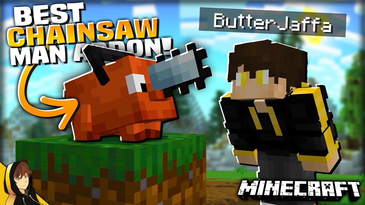 The GREATEST Chainsaw Man MOD for MINECRAFT you've NEVER SEEN!?!