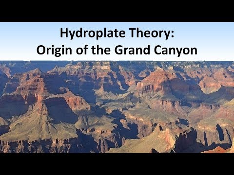 The forming of The Grand Canyon ac. to the Hydroplate Theory | Ancient ...