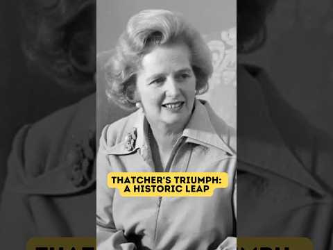 Thatcher's Triumph: A Historic Leap | 11 Feb 1975 #margaretthatcher #uk #conservativeparty #history