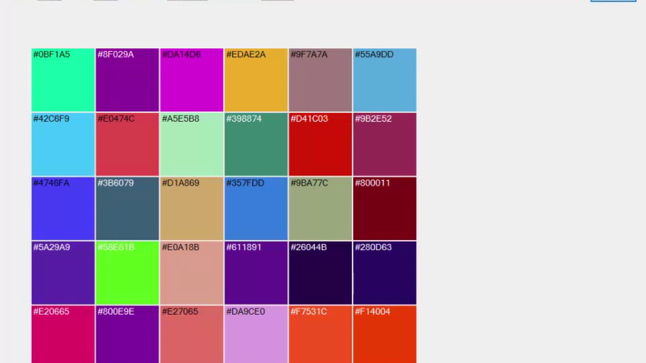 Visual Basic Tutorial 12b - 2D Array of Controls and AddHandler