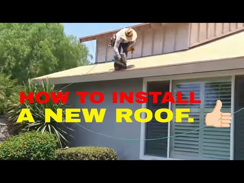 ROOFING TRAINING VIDEO: Installing ridge and rake caps ! Must watch ...