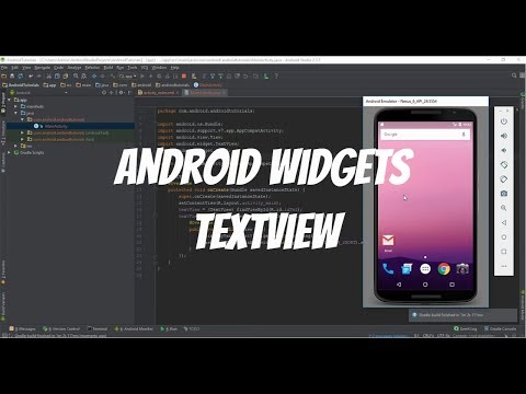 Android Widgets Part 1- Text View