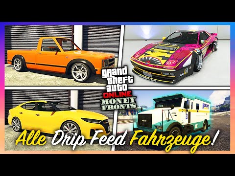 Alle 6 GEHEIMEN Drip Feed FAHRZEUGE + Release in GTA Online! | GTA 5 Update News