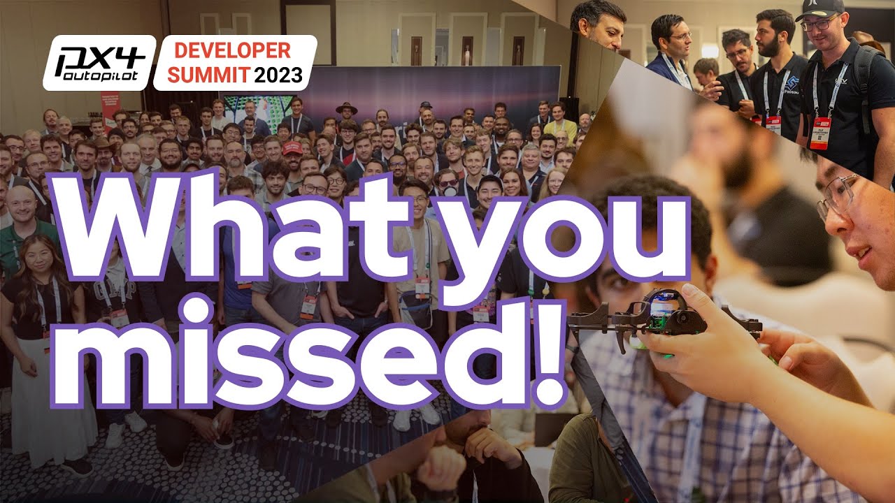 Everything you missed at the PX4 Developer Summit 2023 in New Orleans!