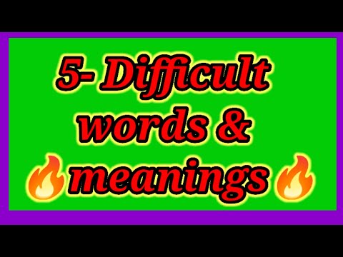 🔴 LIVE | 5- difficult words meanings in english and tamil || JSJ JESY ENGLISH GRAMMAR