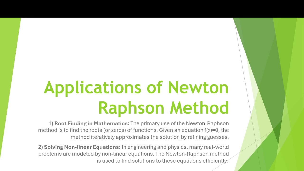 Newton Raphson Method explained with python code