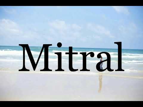 How To Pronounce Mitral๐๐๐๐๐๐Pronunciation Of Mitral