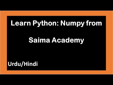 Learn Python Broadcasting Saima Academy Urdu Hindi - Mind Luster