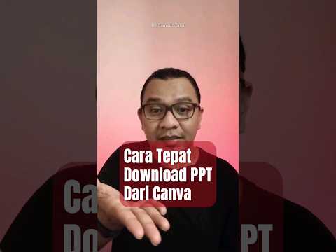 Cara Download Desain Powerpoint dari Canva