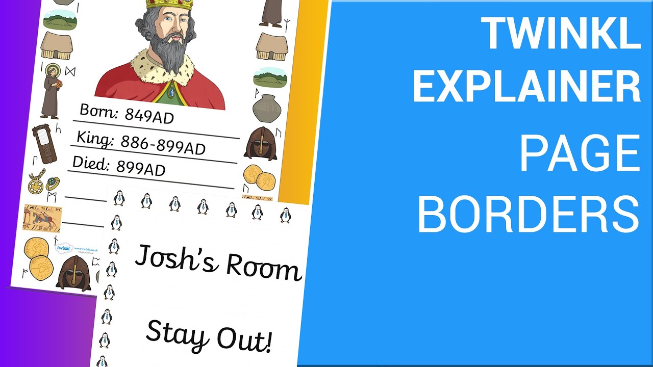 How To Use Page Borders To Encourage Writing