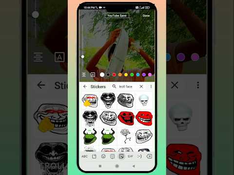 How To Set Troll Face On YouTube | Troll Face Kaise Lagaya #shorts #trollface #ytshorts #viralshort