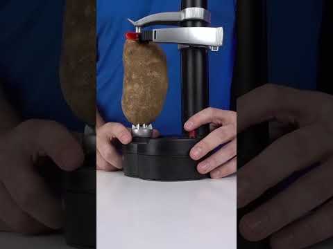 Hands-free potato peeler!