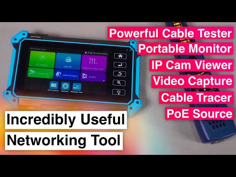 The most useful networking tool I own - AliExpress "CCTV Tester" that does a lot more than test CCTV