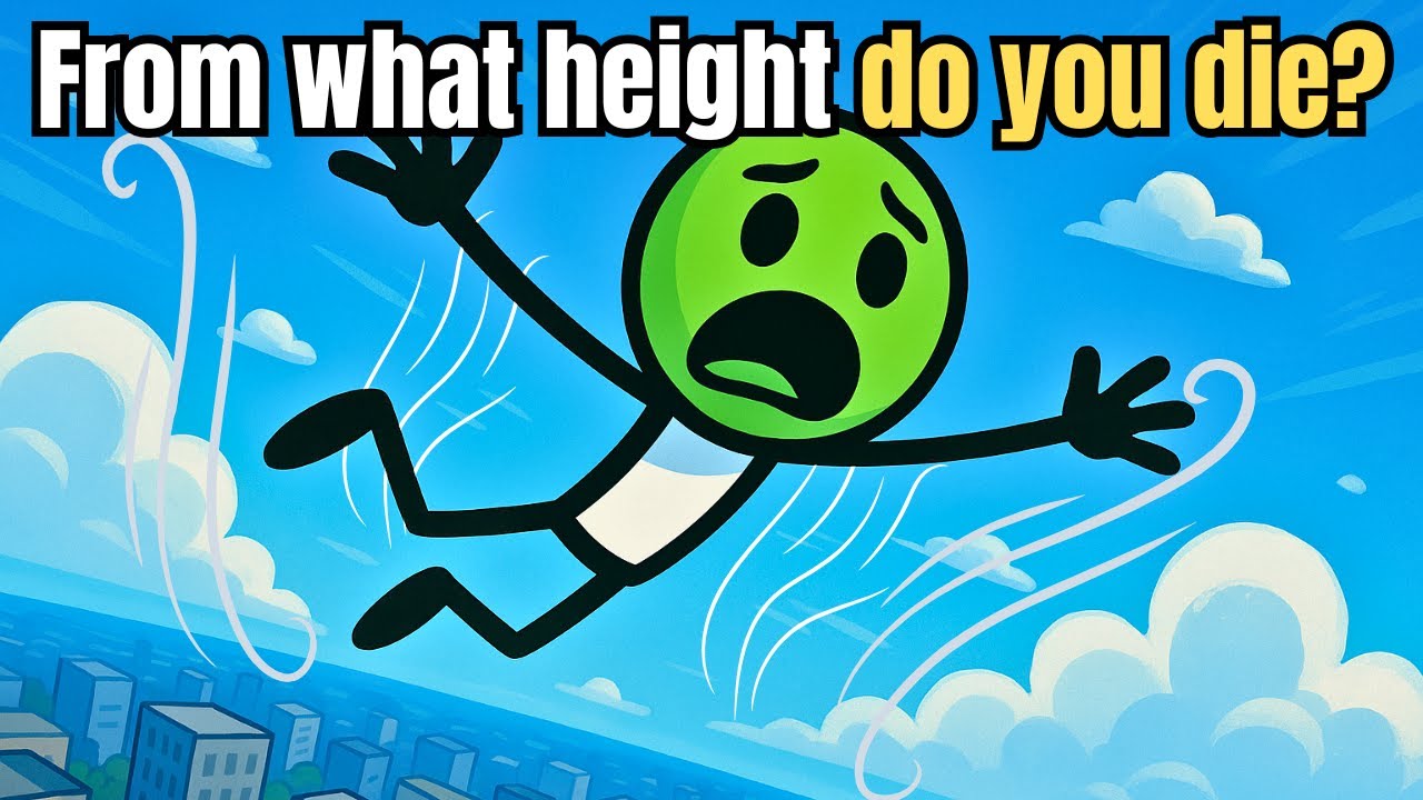 From what height do you die when falling (Science Explains!)