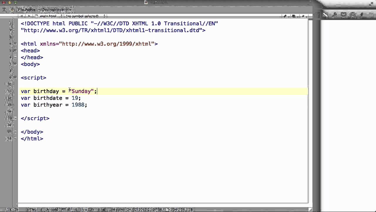 JavaScript - 04. Variables