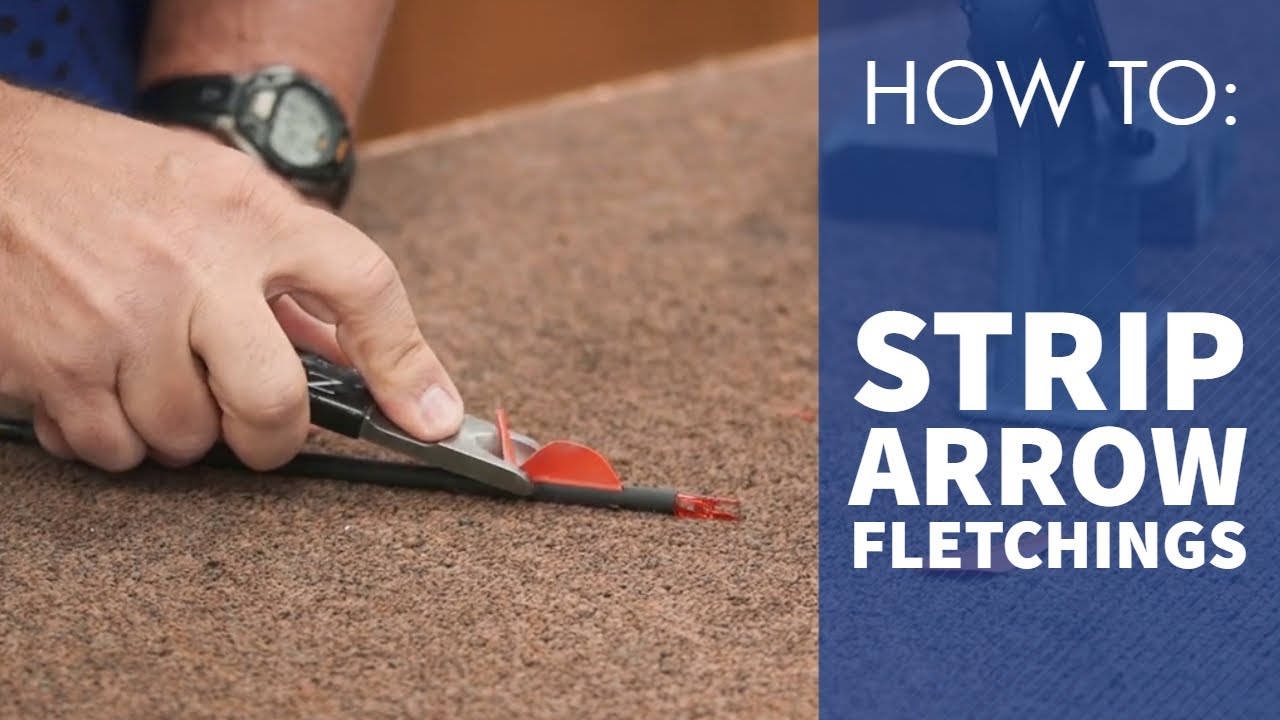 Bowhunting How To: How to Strip Your Fletchings