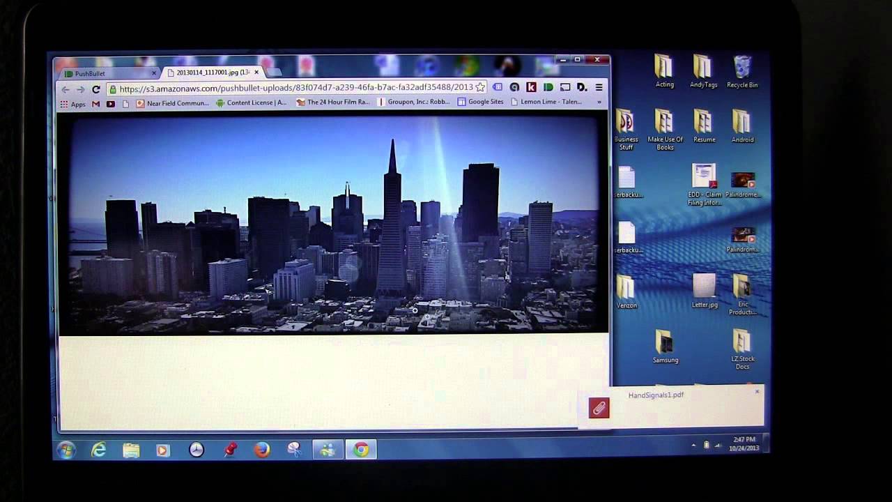 PushBullet Android App Review - Best way to send things between computer, phone, tablet