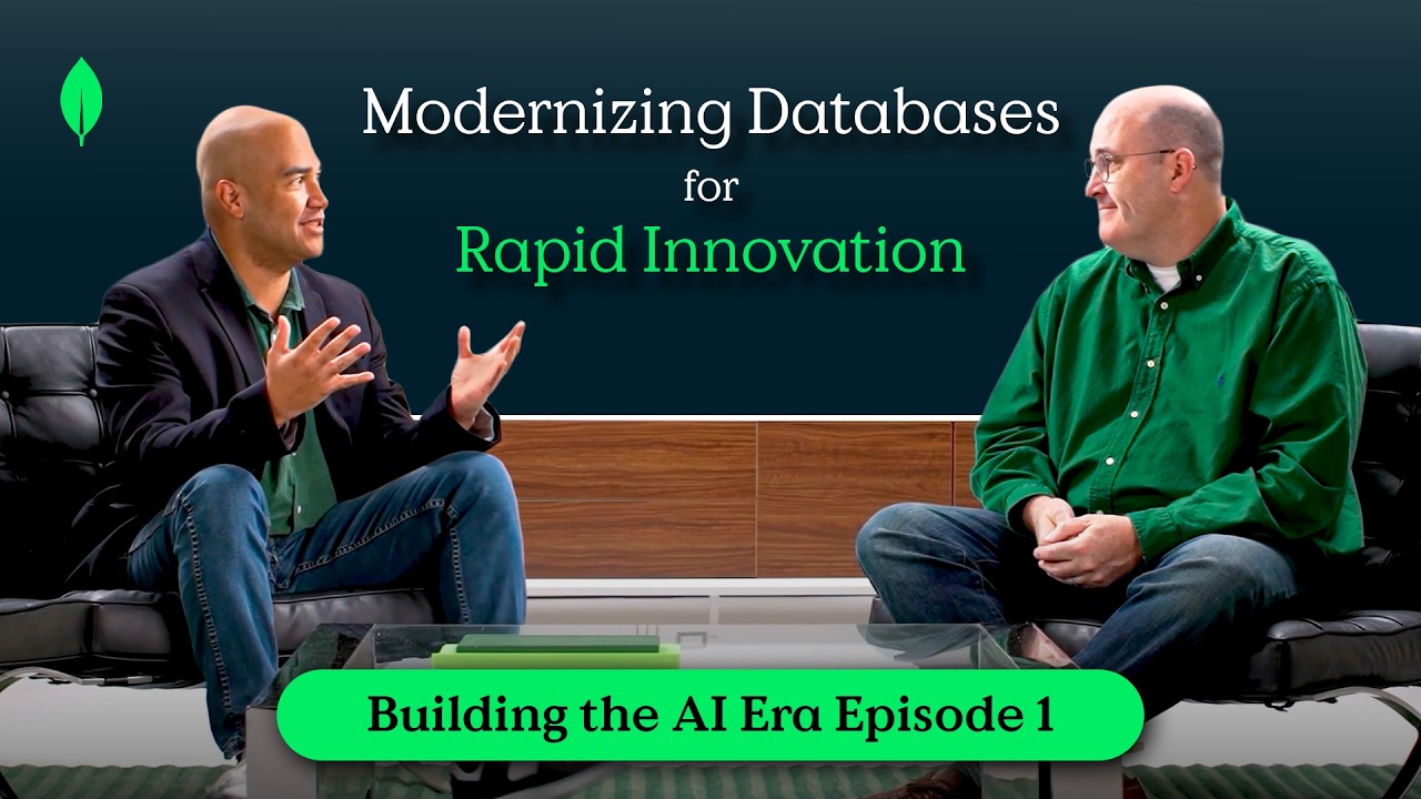 Modernizing Databases for Rapid Innovation | Building the AI Era Episode 1