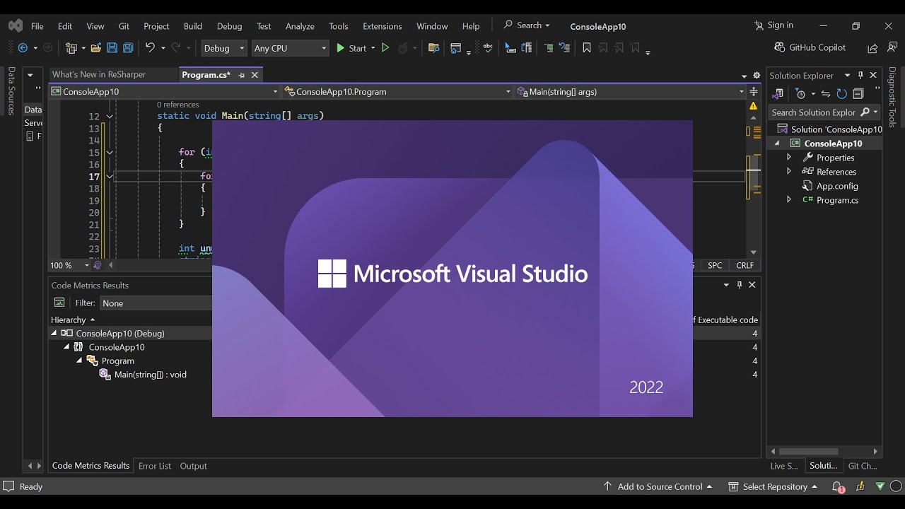 Code Analysis Tools for Visual Studio 2022