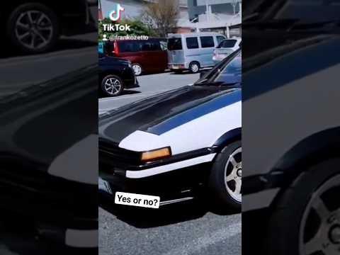 good looking trueno? #ae86 #trueno #initiald #corolla #jdm #toyota #4age #carbon