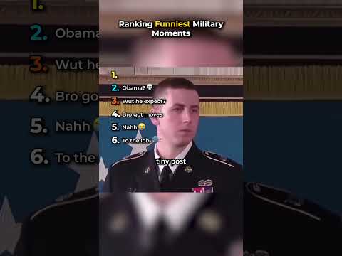 Ranking Funniest Military Moments 😂