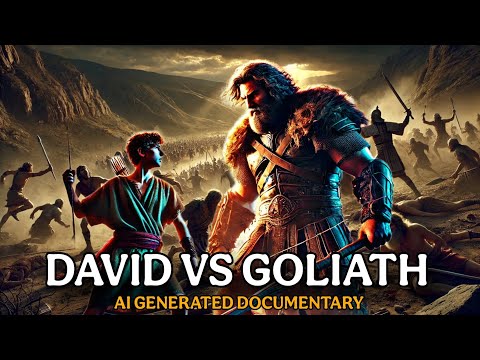 Biblical Story Of David And Goliath || Ai generate images