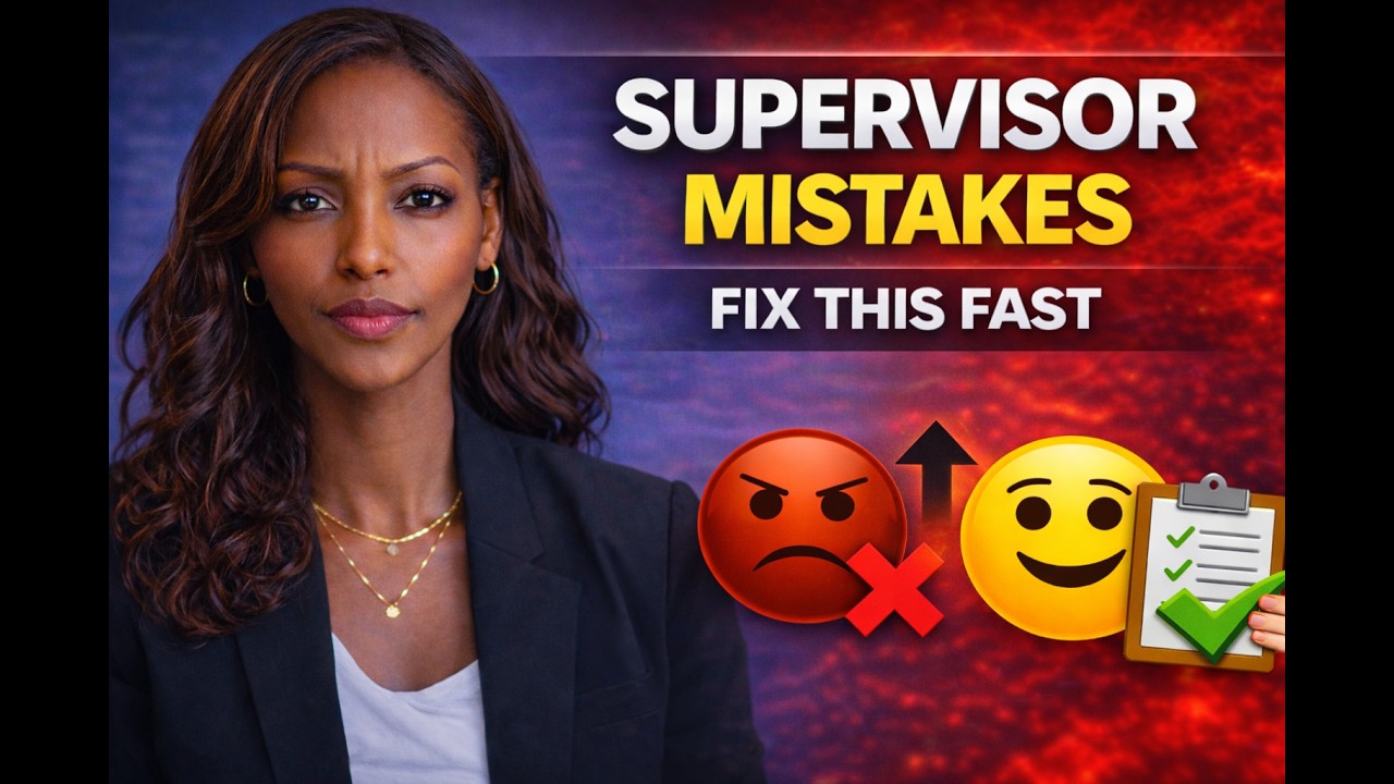 Supervisor Mistakes to Avoid