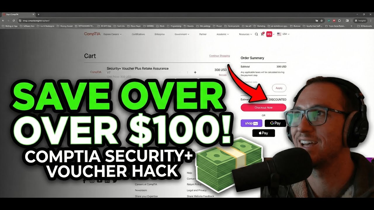 CompTIA Student Discount Voucher TRICK! - SAVE $100+!