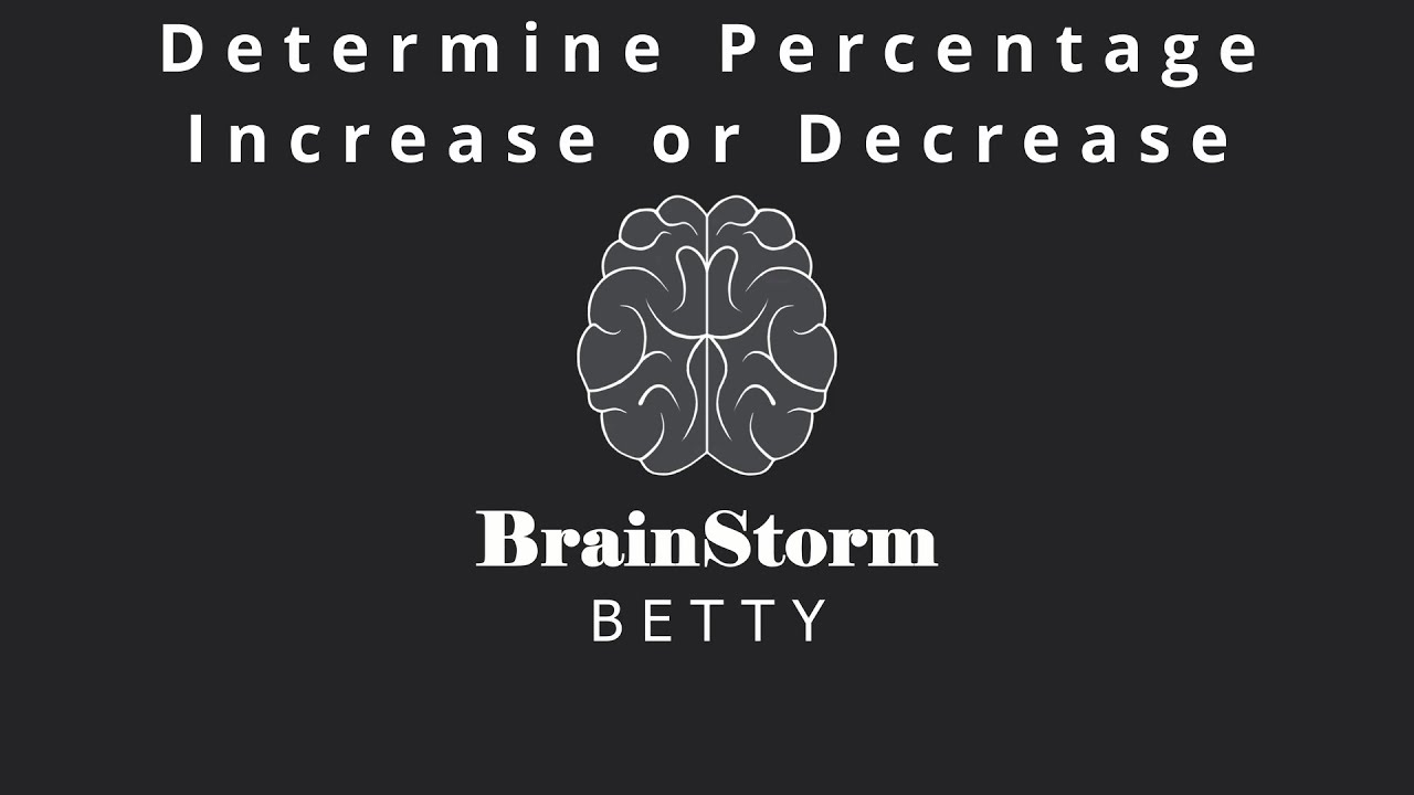 MathsLit 016 Determine Percentage Increase or Decrease
