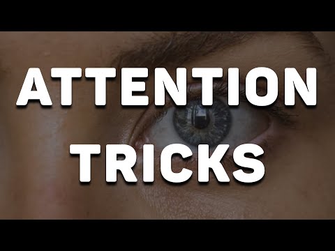 How to control user attention?