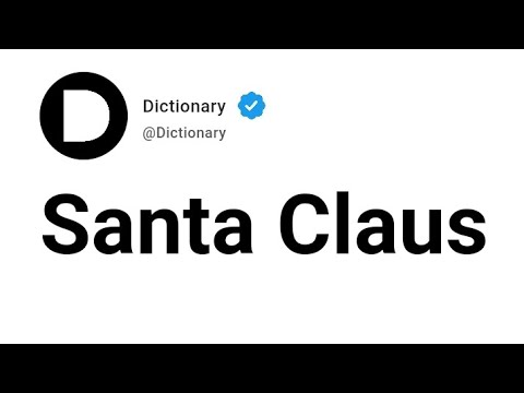Santa Claus Meaning In English