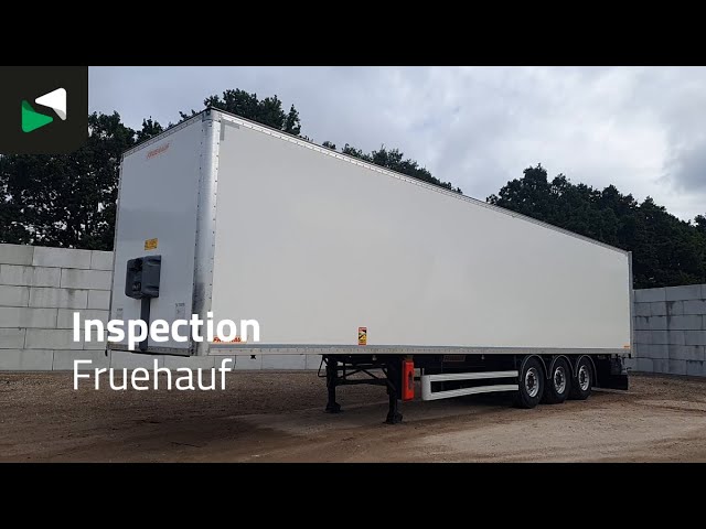 Fruehauf Closed Box semi trailer - BAS World
