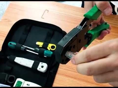 Ethernet tool kit | Lan tool kit | Network cable repair maintenance tool kit