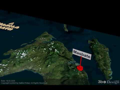 Philippines 3D - Region Visayas, places