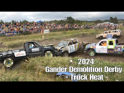 2024 Gander Demolition Derby - Truck Heat