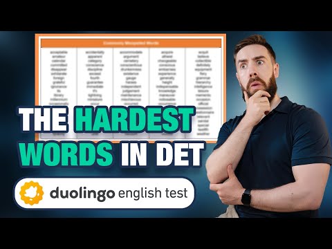 Do You Know These DET words? Most Test-Takers Don’t!