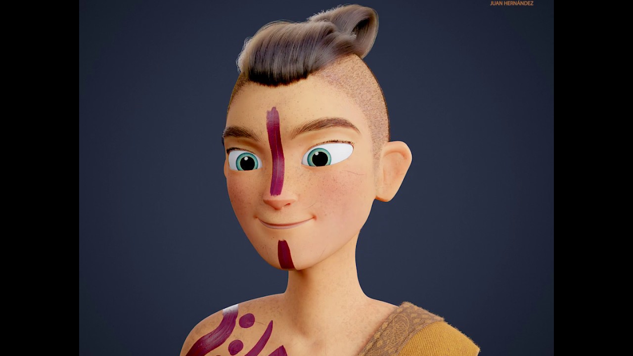 Stylized character - Shaolin Monk (Expressions)