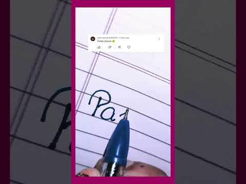 Palak name handwriting in English || Study purpose || #shorts #palak #youtubeshorts #trendingshorts