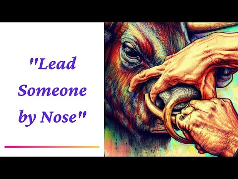 The phrase "Lead someone by nose" comes from a cruel history of taming animals — Video [56/300]