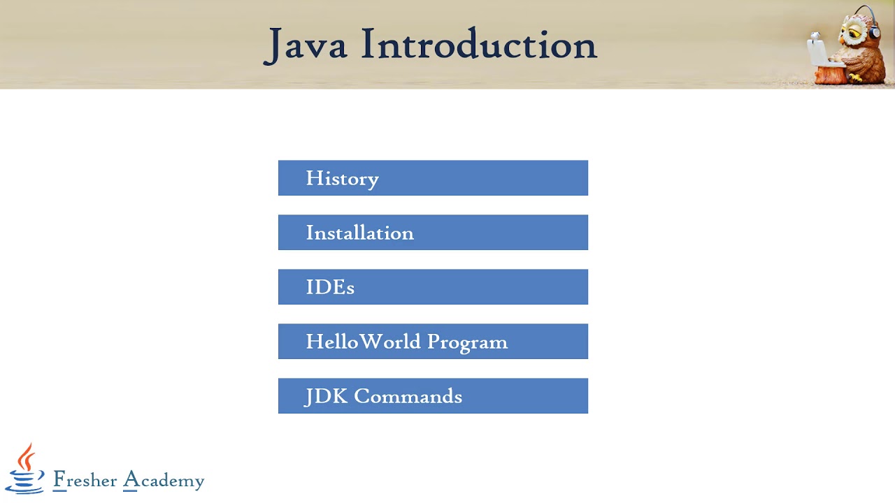2  Java Intro   Intro
