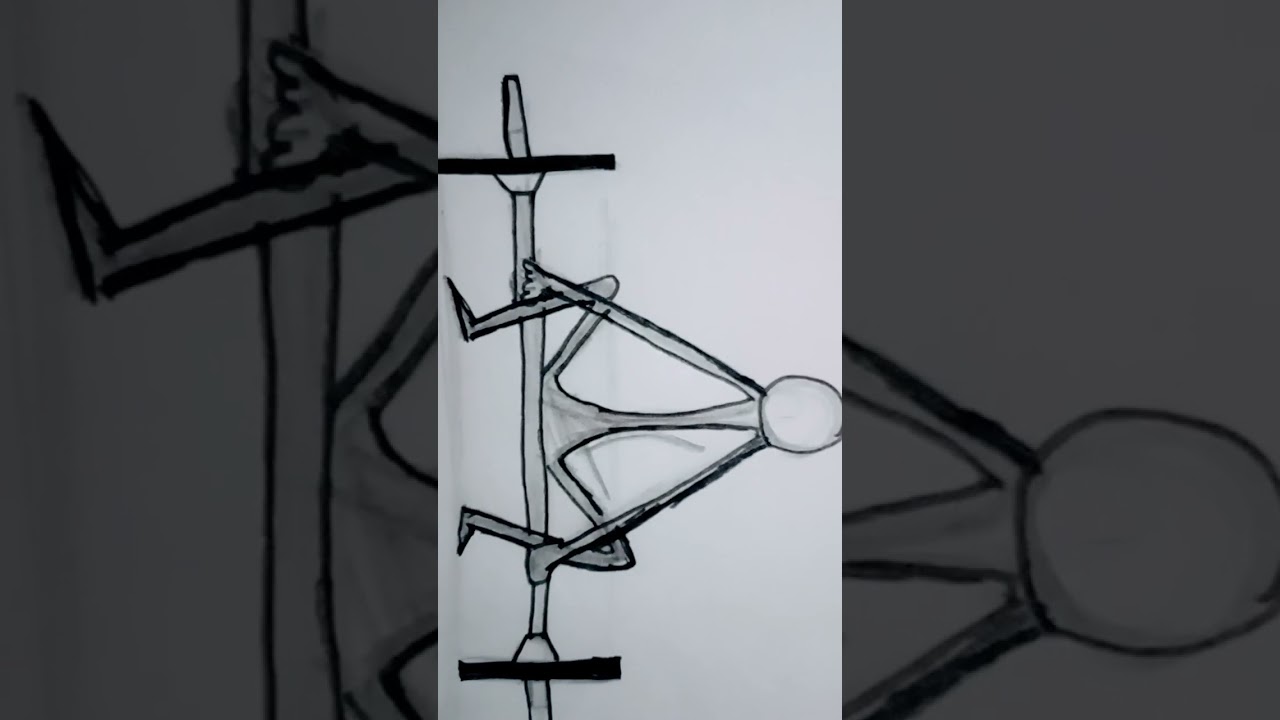 💪Gym💪🏻☝ #drawing #art #animation #anime #funny #gym #fitness #workout #stickman