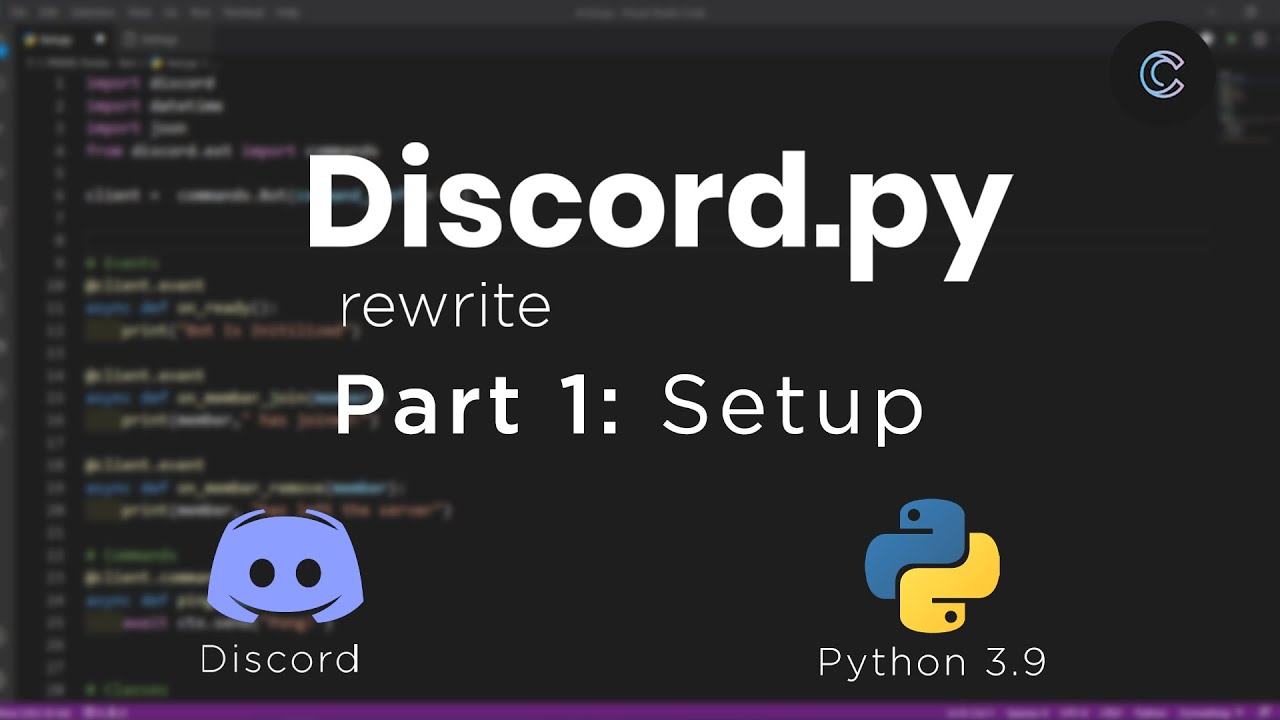 Discord Bot: Make Your Own In Python (Part #1: Setup)