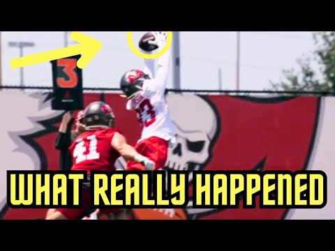 Tez Johnson MAKING PLAYS At Tampa Buccaneers Practice | 2025 Minicamp OTAs Rookie Camp