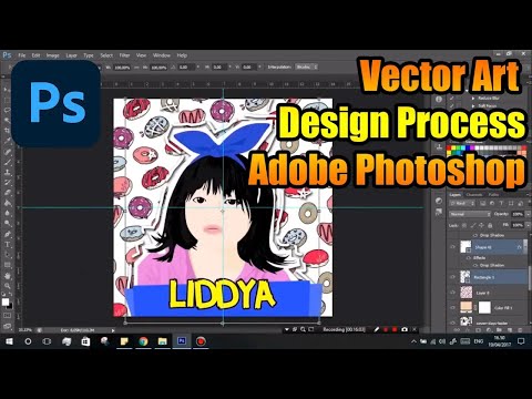 Vector Art - Design Process Adobe Photoshop